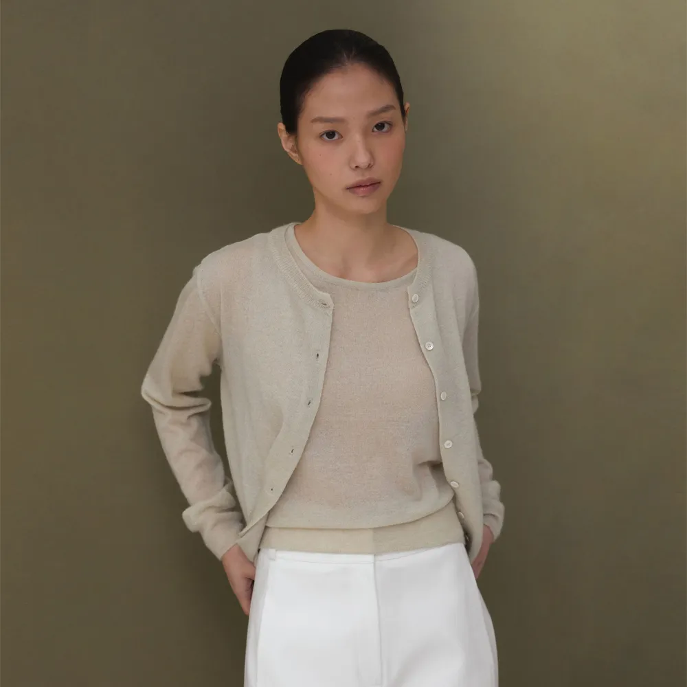 Elson Kid-mohair Cardigan Set (Jade) - 감도 깊은 취향 셀렉트샵 29CM