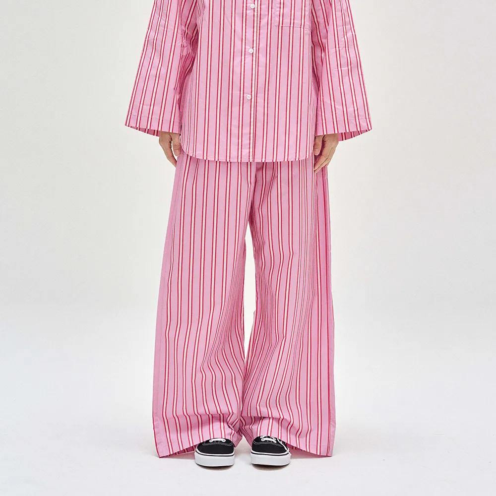 [29CM 단독]PK104 원마일 팬츠 플럼 핑크 스트라이프 2Sizes - 감도 깊은 취향 셀렉트샵 29CM
