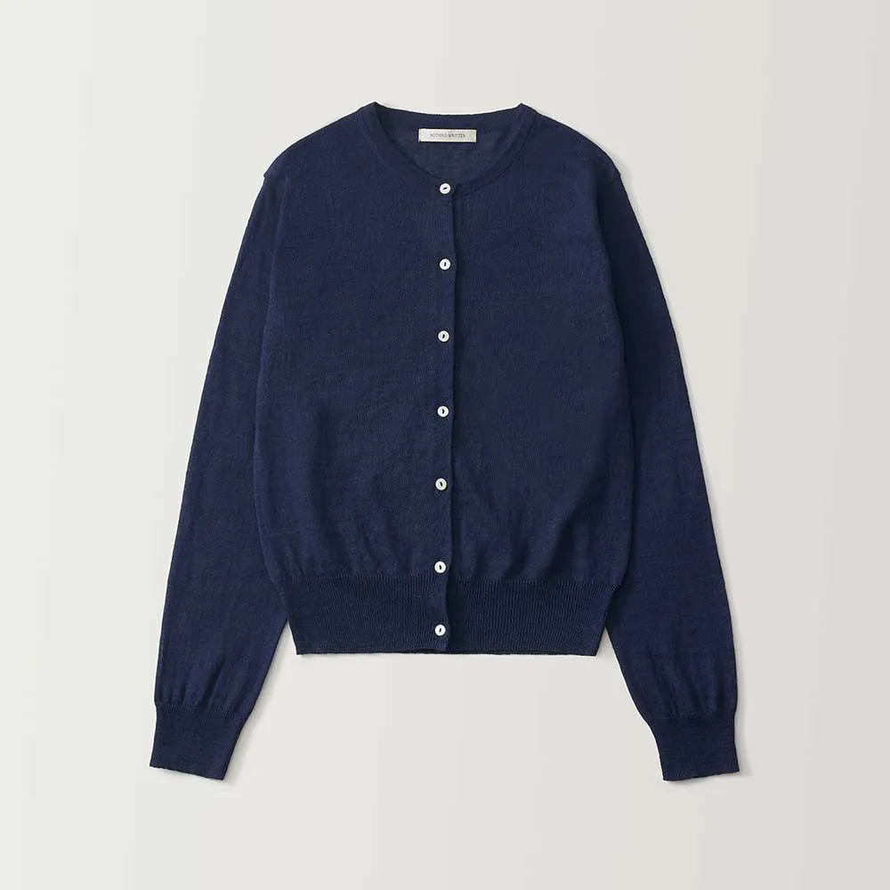 Rola linen cardigan (Navy) - 감도 깊은 취향 셀렉트샵 29CM