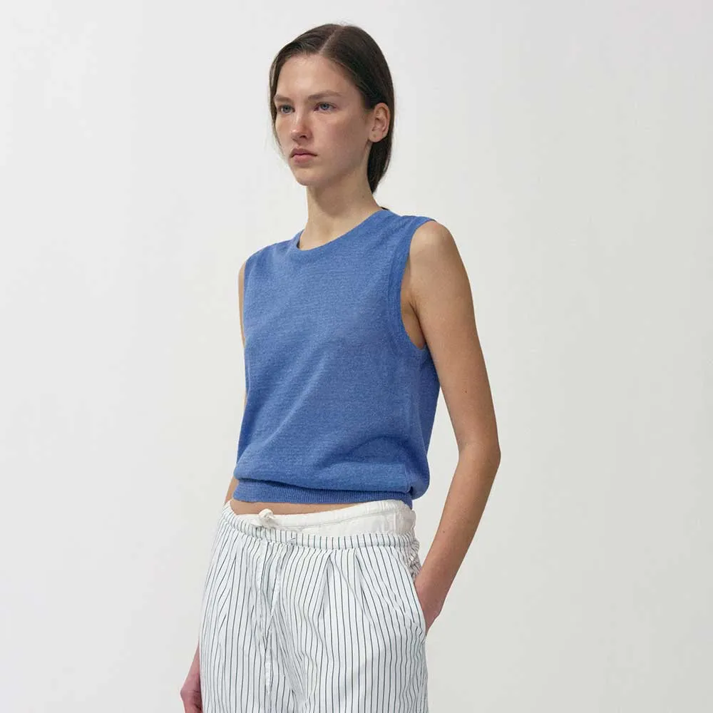 Rola linen sleeveless (Marine blue) - 감도 깊은 취향 셀렉트샵 29CM