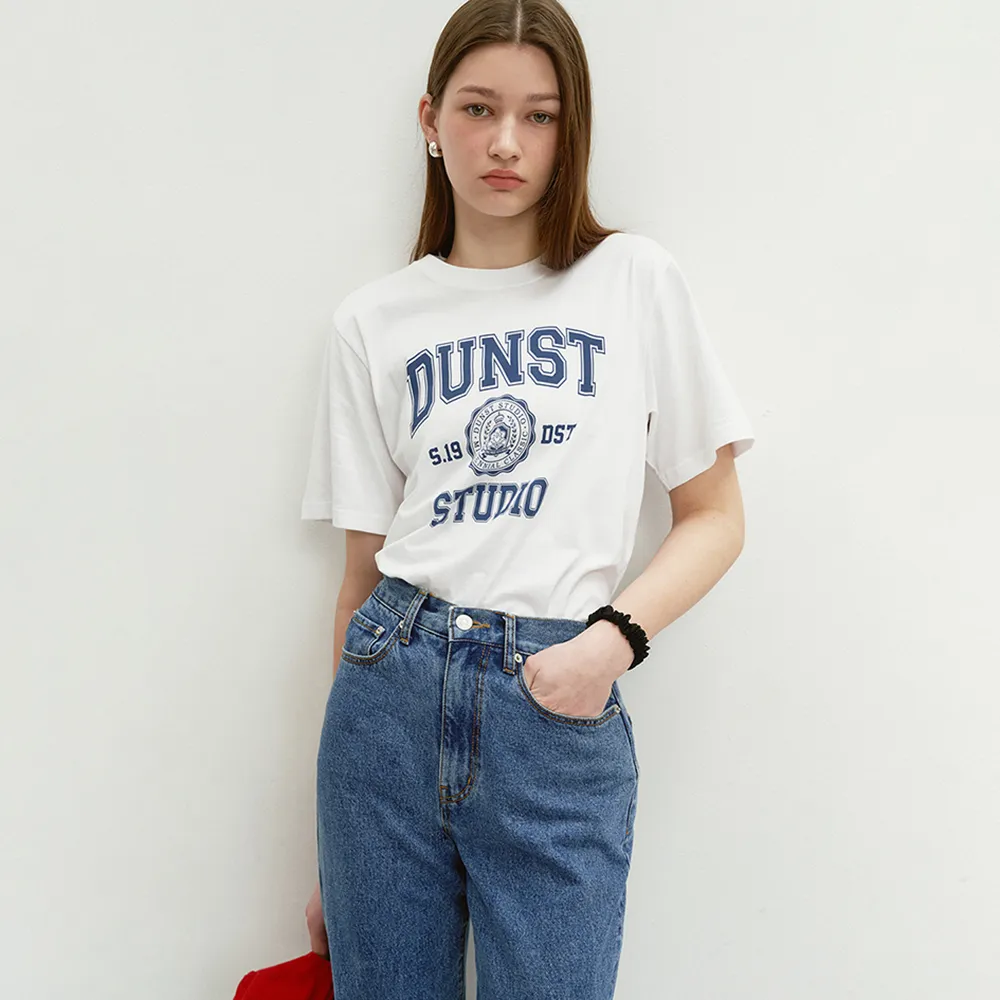 UNISEX CLASSIC LOGO T-SHIRT OFF WHITE_UDTS5B139OW - 감도 깊은 취향 셀렉트샵 29CM