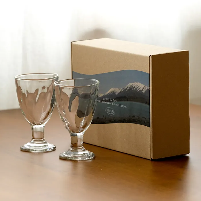 [Go with the flow] 테비네리 유리 고블렛 2p 세트 - 감도 깊은 취향 셀렉트샵 29CM