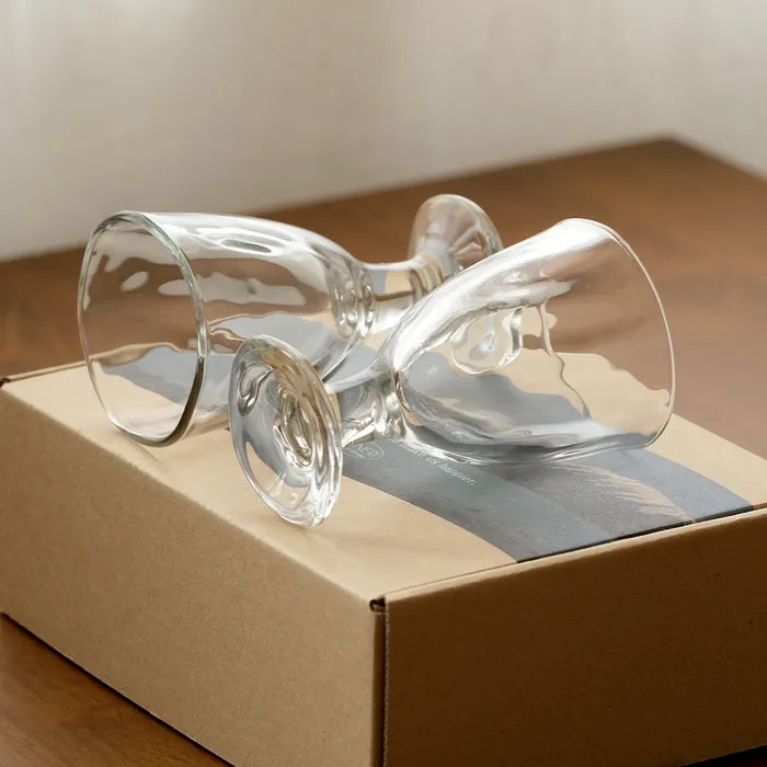 [Go with the flow] 테비네리 유리 고블렛 2p 세트 - 감도 깊은 취향 셀렉트샵 29CM