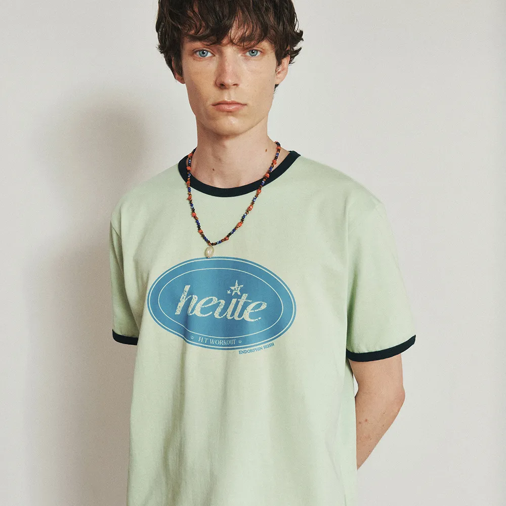HET CIRCLE RINGER T-SHIRT (MINT) - 감도 깊은 취향 셀렉트샵 29CM