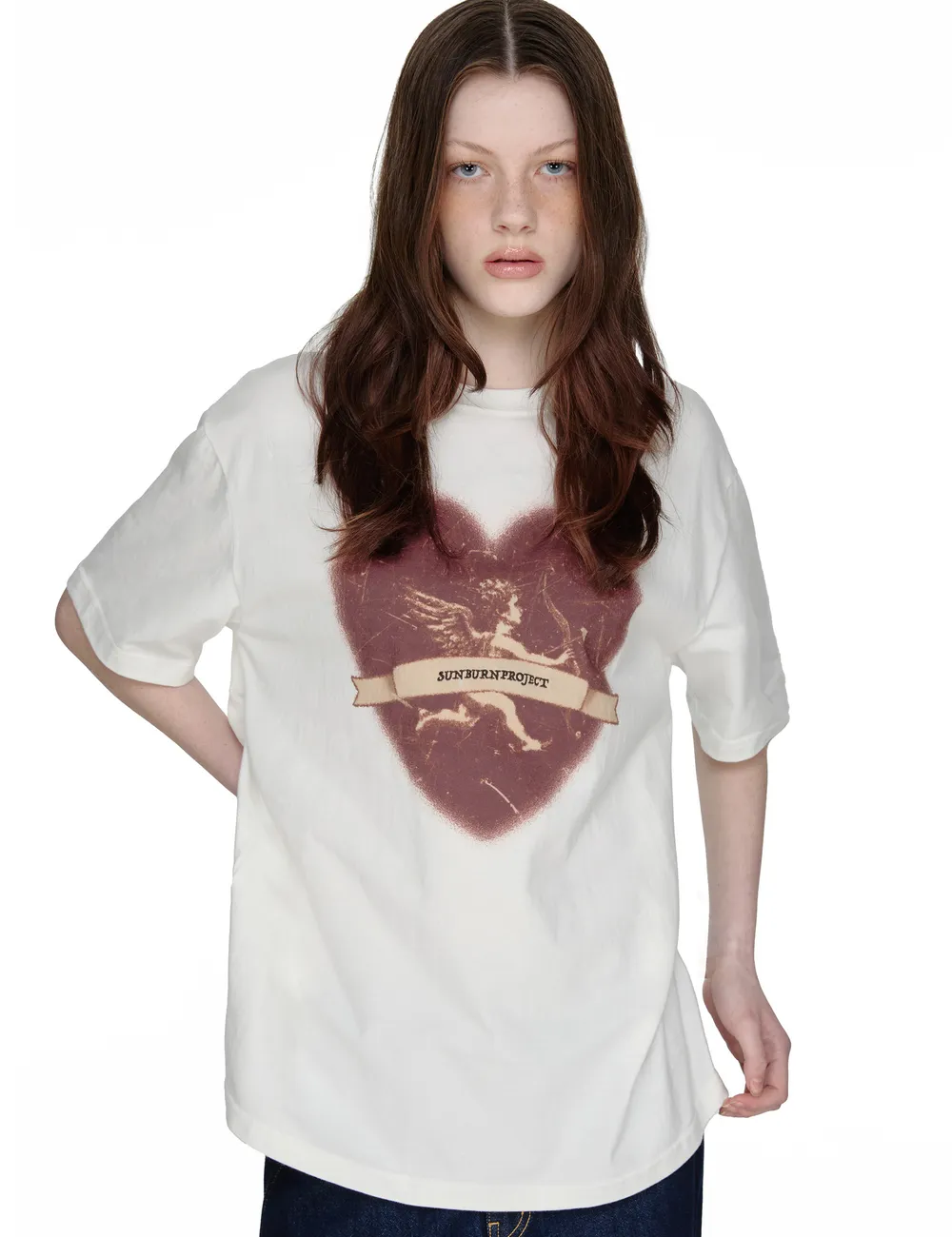 Cupid Overfit T-shirt, WHITE - 감도 깊은 취향 셀렉트샵 29CM