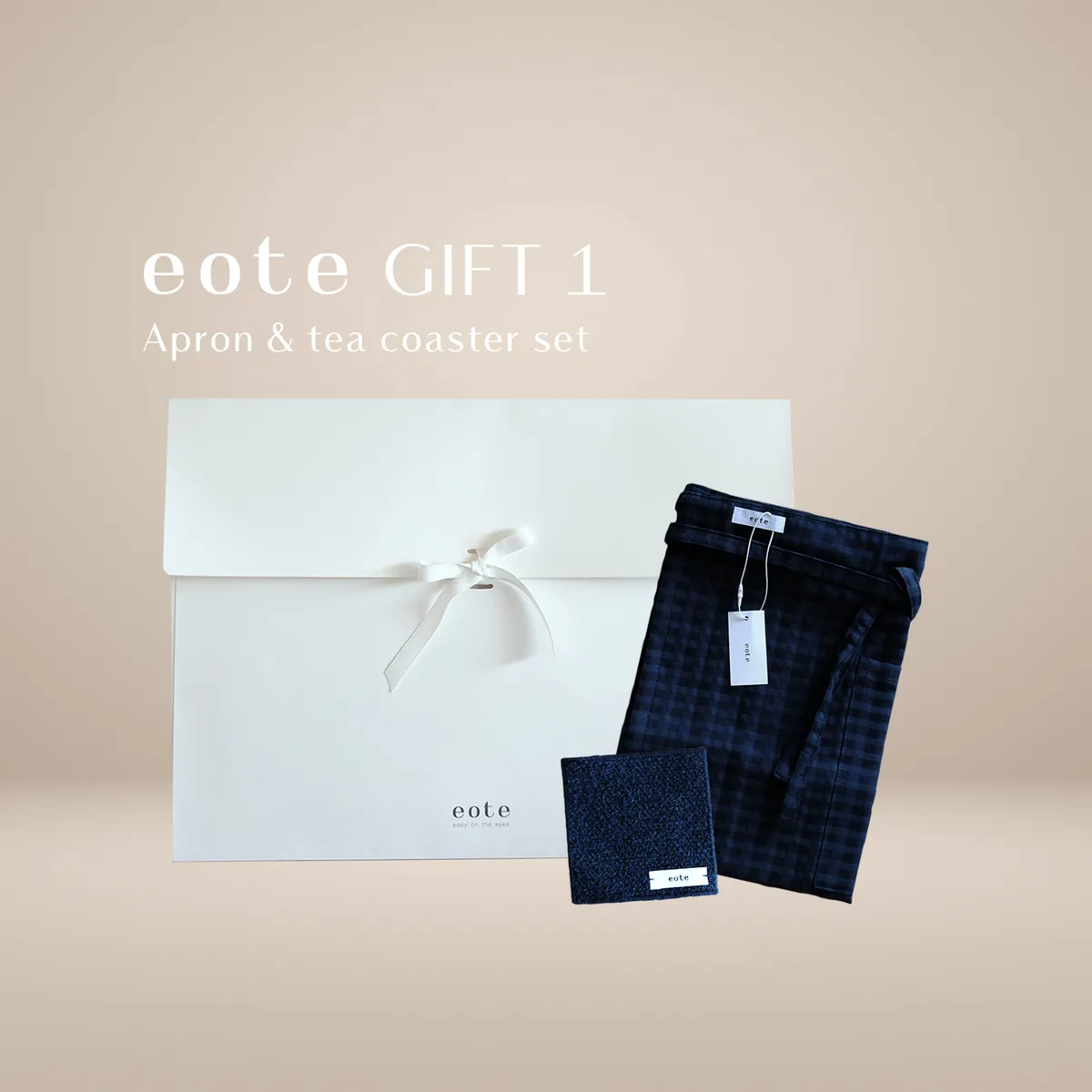gift set 앞치마 & 티코스터 - 감도 깊은 취향 셀렉트샵 29CM