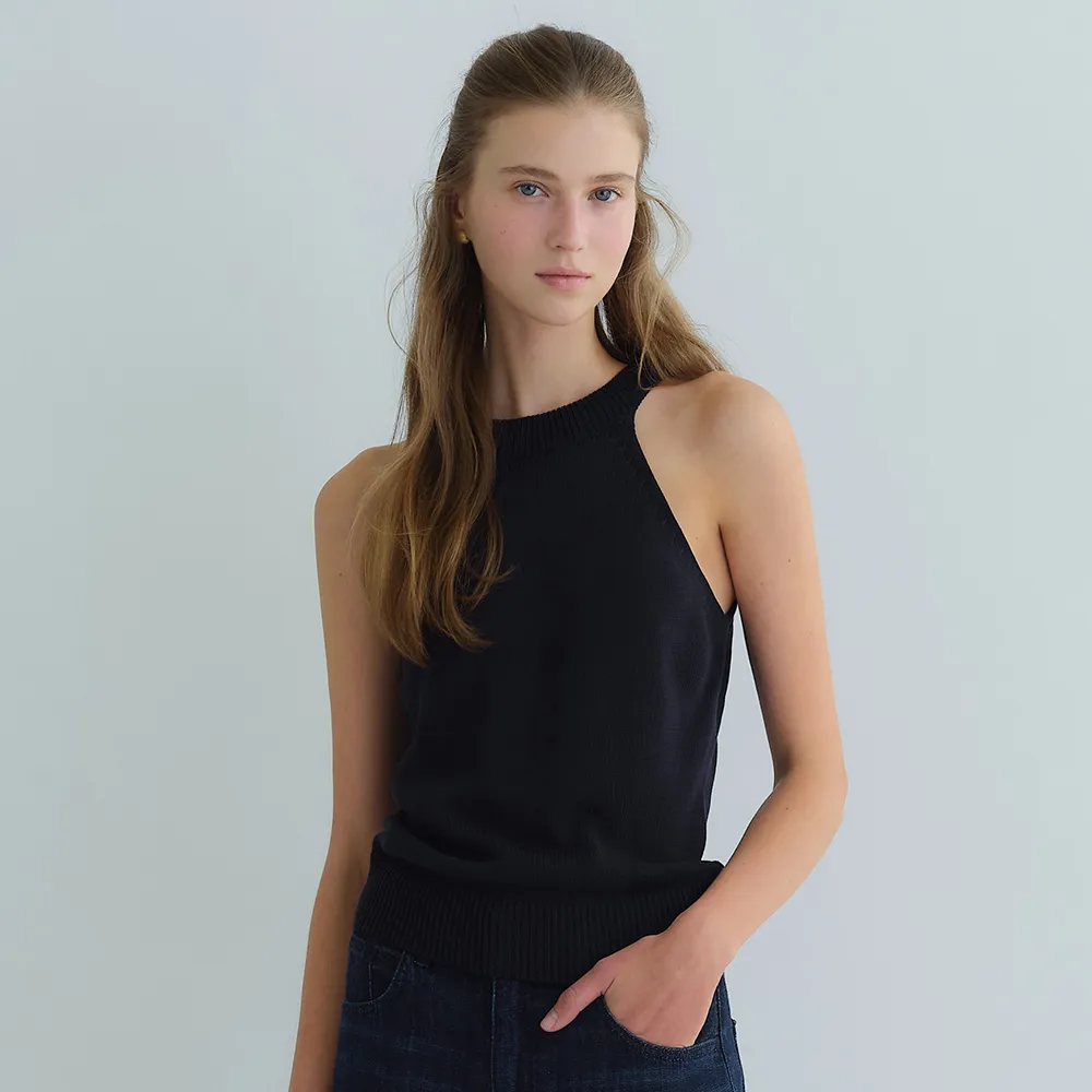 Sian Halter Sleeveless (Navy) - 감도 깊은 취향 셀렉트샵 29CM