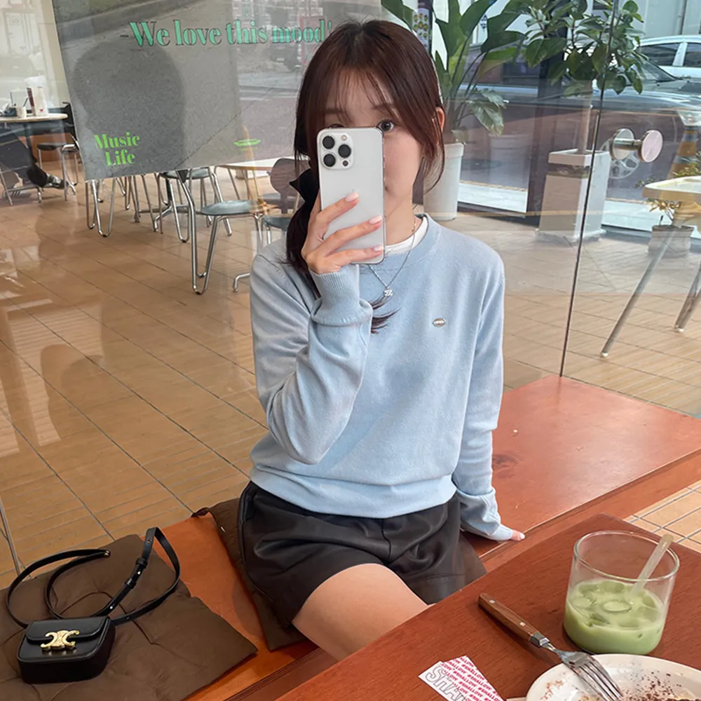 Round neck basic knit - 5color - 감도 깊은 취향 셀렉트샵 29CM