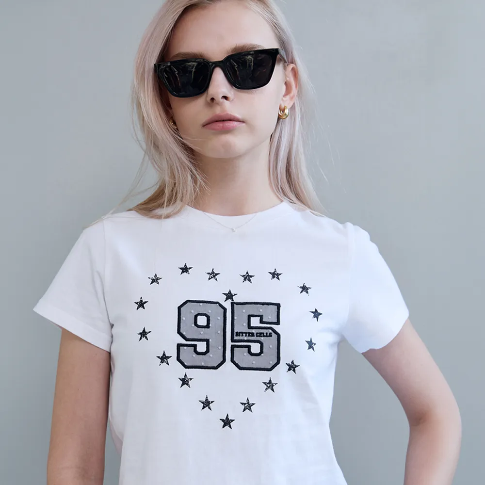 Queenie Star Tee-White - 감도 깊은 취향 셀렉트샵 29CM