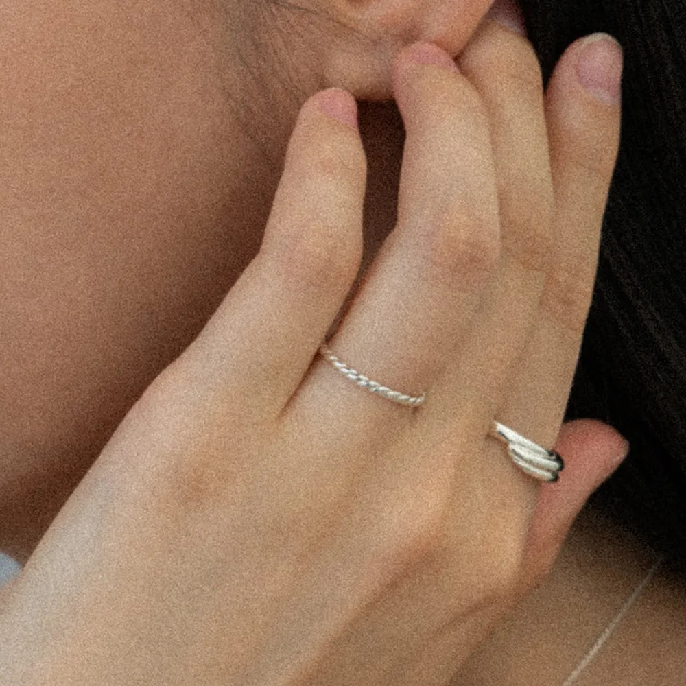 [Silver 925] Basic Line Ring-1 - 감도 깊은 취향 셀렉트샵 29CM