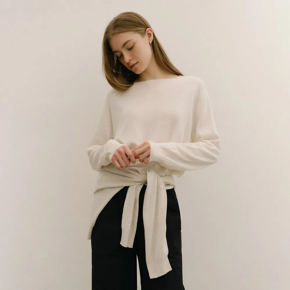 Renee Knit_Cream - 감도 깊은 취향 셀렉트샵 29CM