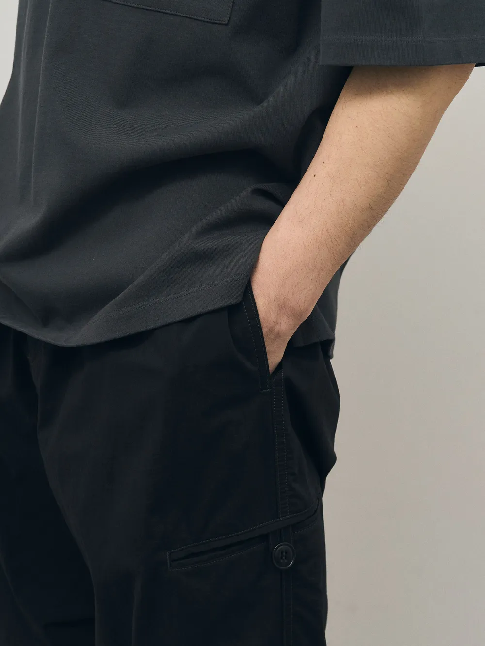 Easy Para Pants Black - 감도 깊은 취향 셀렉트샵 29CM