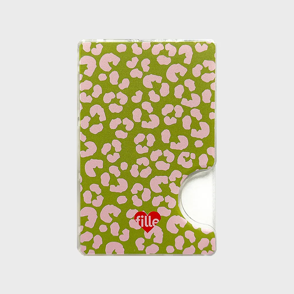 HEART WAVE ENAMEL CARD WALLET IN SILVER - 감도 깊은 취향 셀렉트샵 29CM