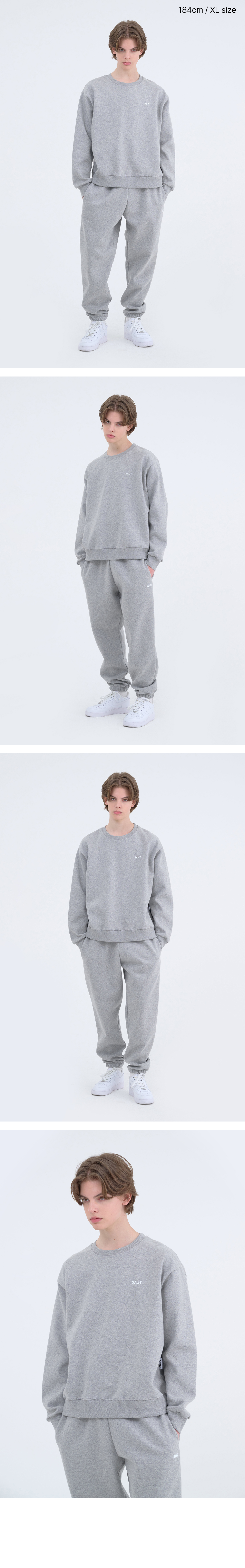 [SET] 스테디 스웨트 셋업 2P 멜란지 - 감도 깊은 취향 셀렉트샵 29CM