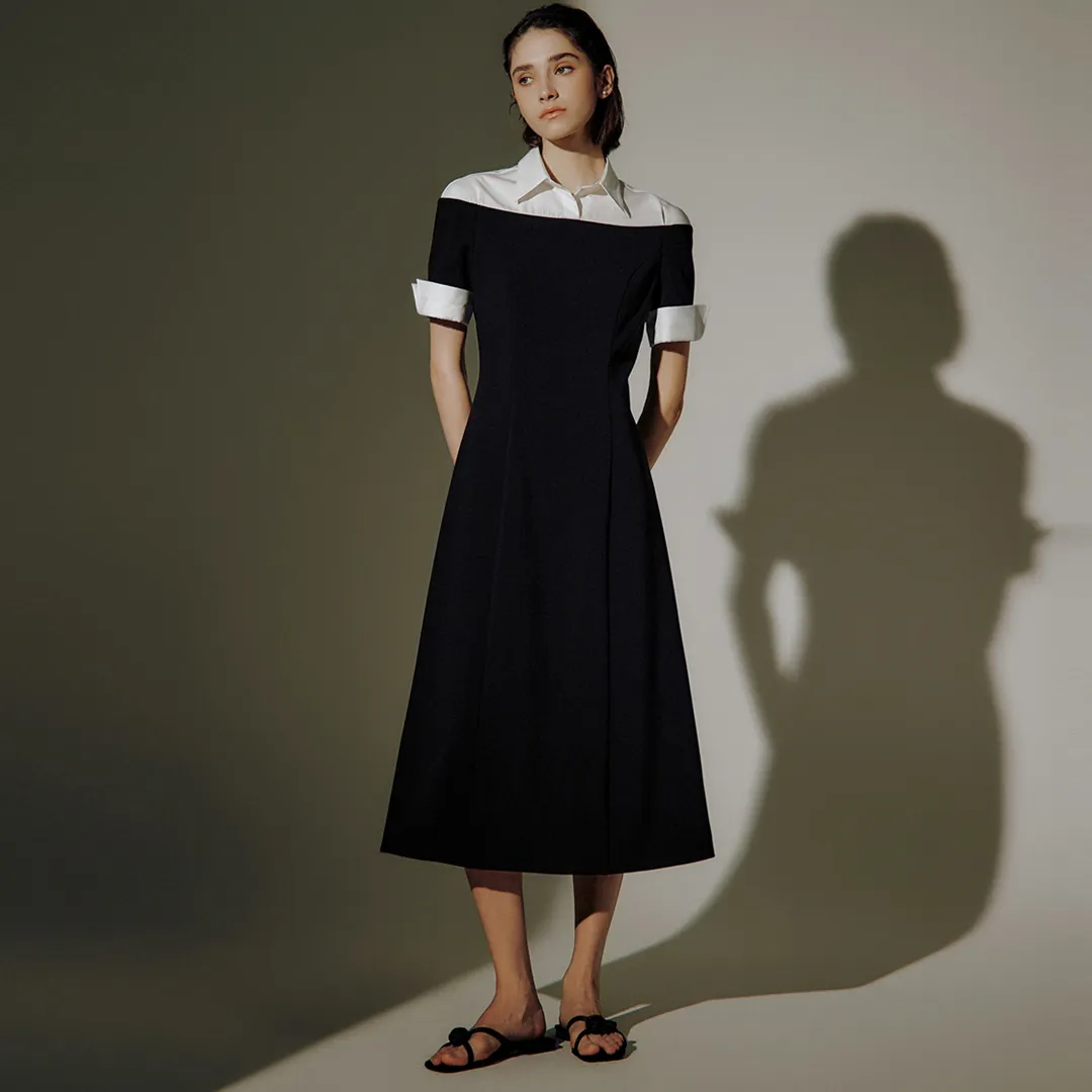 Row block dress - 감도 깊은 취향 셀렉트샵 29CM