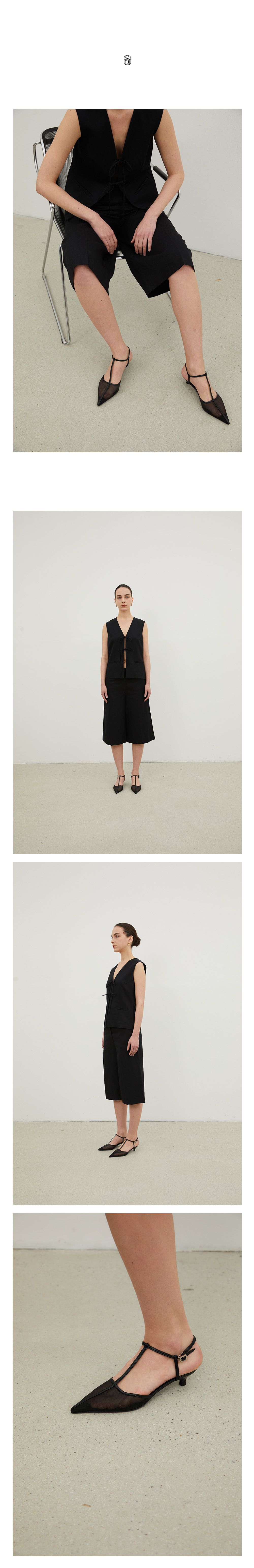 [24SS] [SA24S02] Natalie sandal (BK) - 감도 깊은 취향 셀렉트샵 29CM