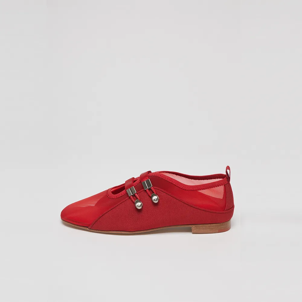 Mesh Gem flat(Red fever) - 감도 깊은 취향 셀렉트샵 29CM