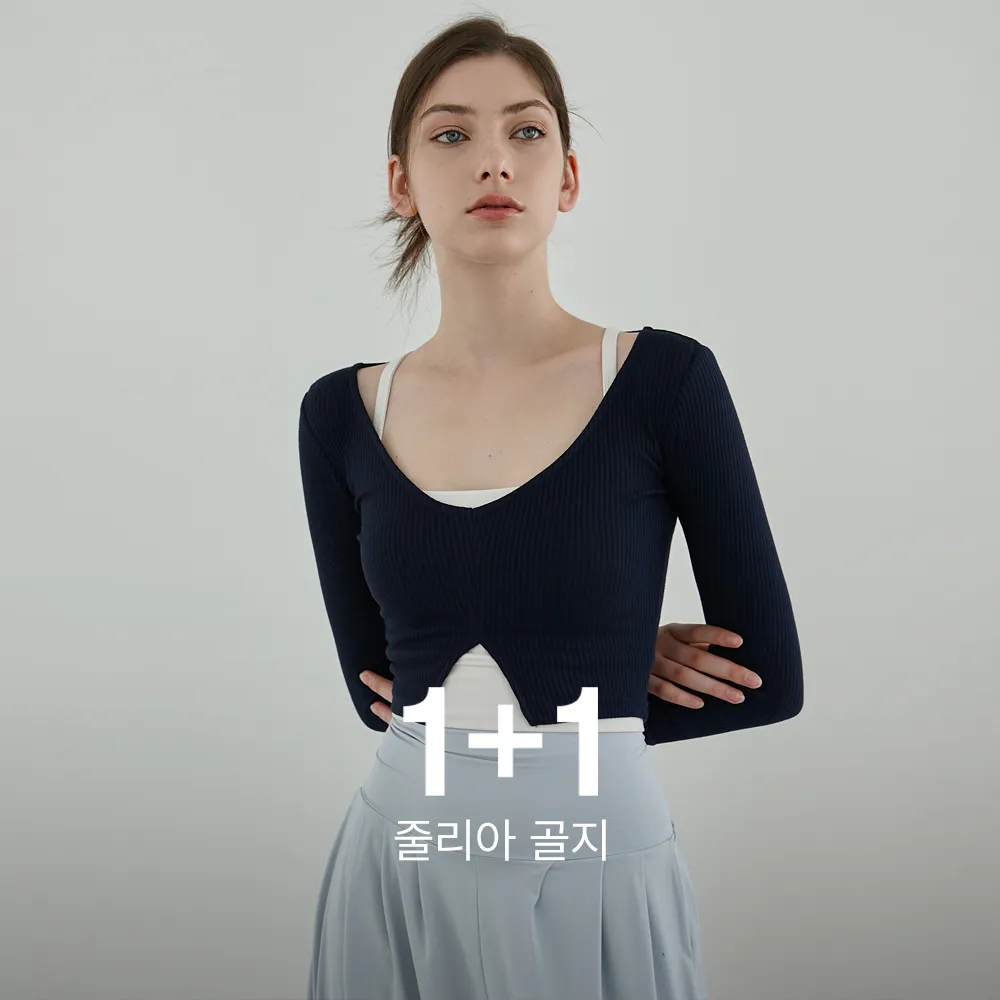 [1+1] 줄리아 골지 롱슬리브 DEVI-T0092+DEVI-T0092 - 감도 깊은 취향 셀렉트샵 29CM