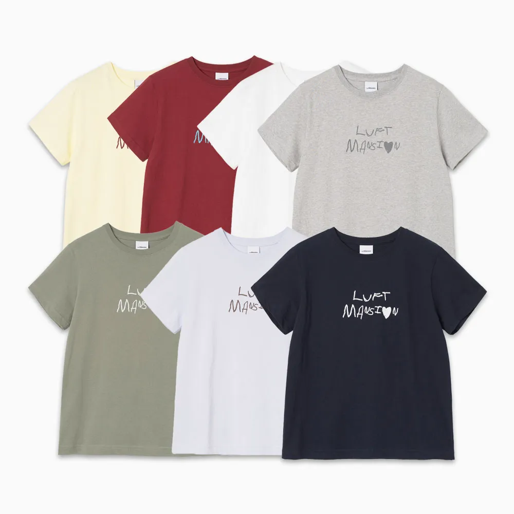 Weekday T-shirt 7colors - 감도 깊은 취향 셀렉트샵 29CM