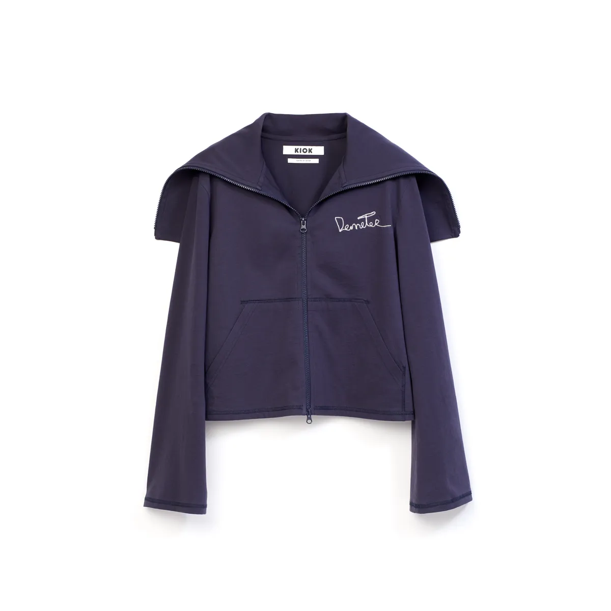 SAILOR COLLAR DEMETER ZIP UP_DEEP NAVY - 감도 깊은 취향 셀렉트샵 29CM