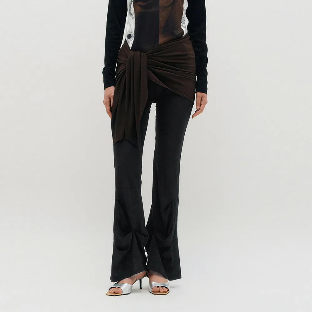 Sheer Layering Pants _ BLACK - 감도 깊은 취향 셀렉트샵 29CM