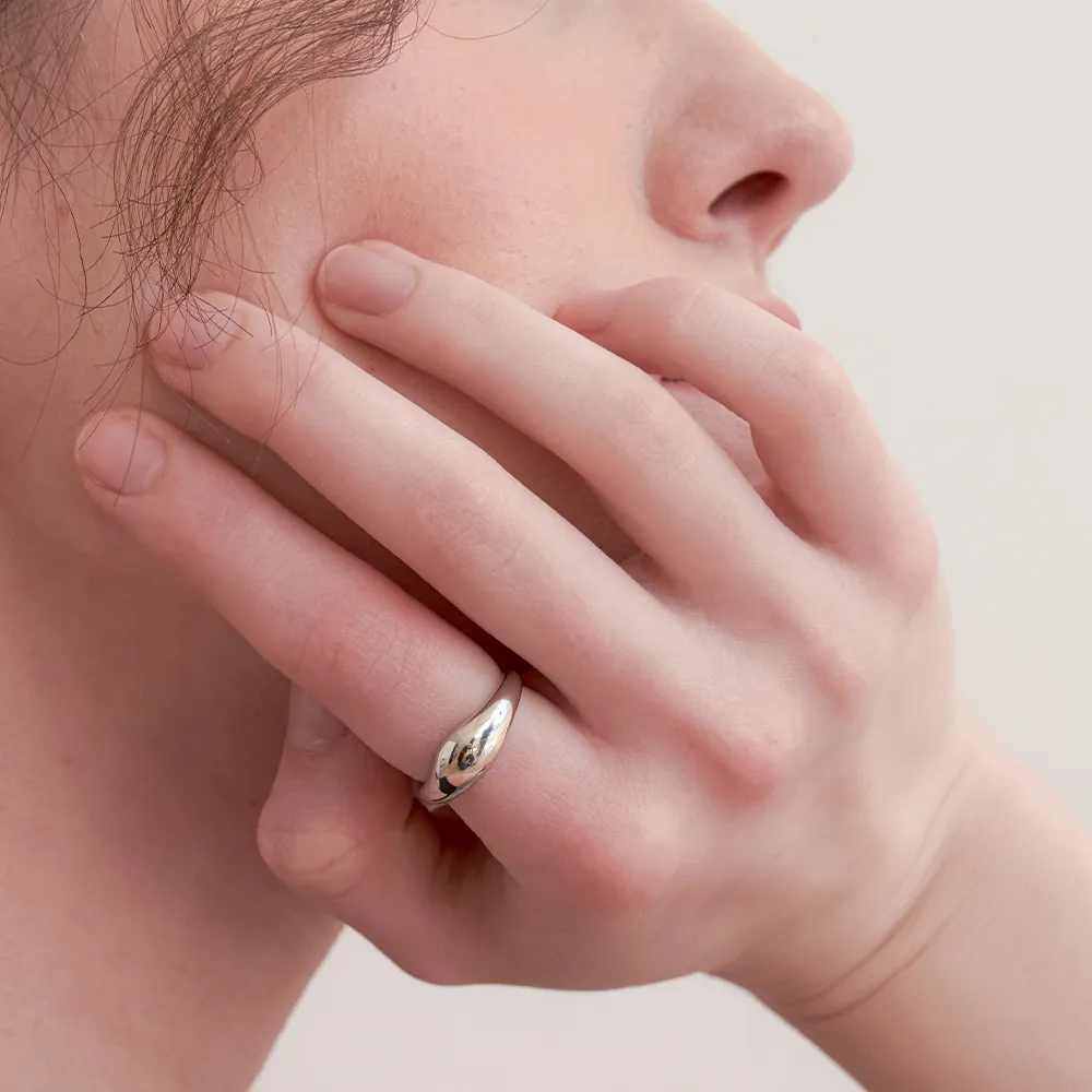 round ball bold ring (R001_silver) - 감도 깊은 취향 셀렉트샵 29CM