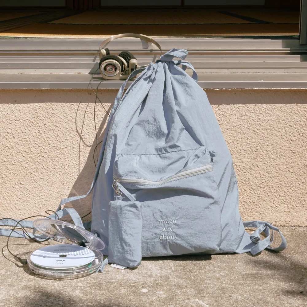 Ridge String Backpack _ Misty Blue - 감도 깊은 취향 셀렉트샵 29CM