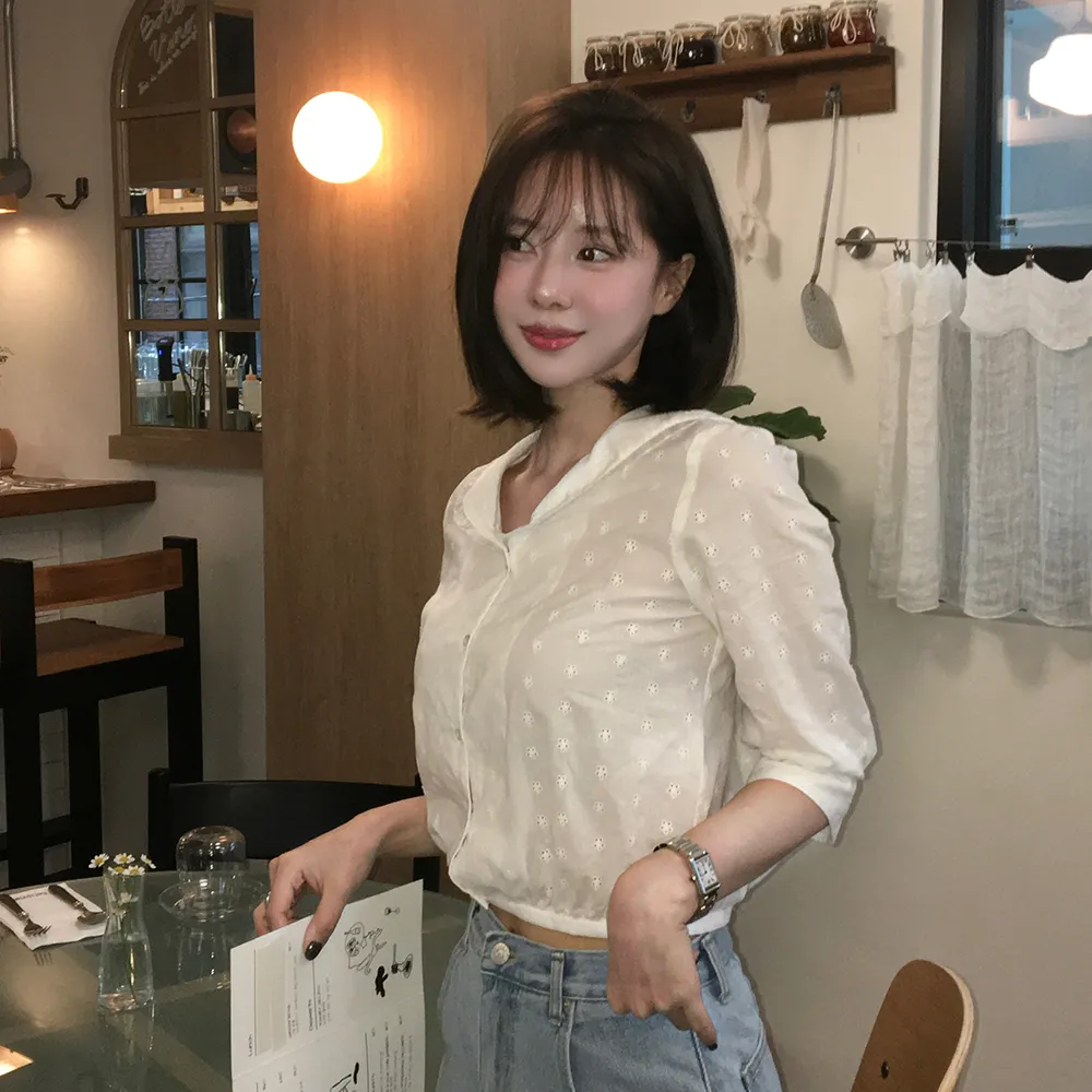 Sentier Blouse - Floral White - 감도 깊은 취향 셀렉트샵 29CM