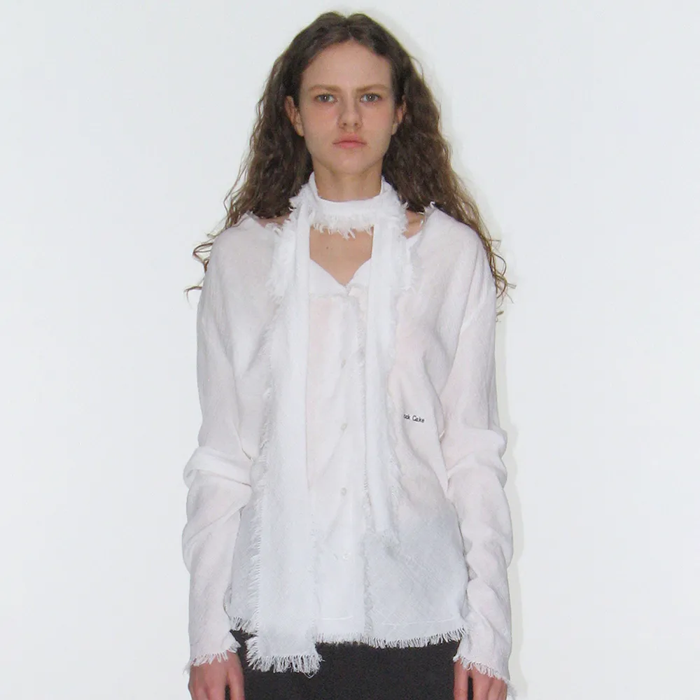 Flow Shade Blouse - White - 감도 깊은 취향 셀렉트샵 29CM