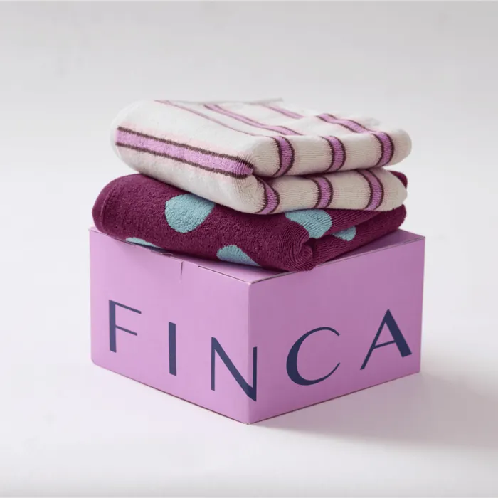 [29CM 단독] 코코넛핑크 스트라이프 페이스 타월 (1P, 5P, 10P) - 감도 깊은 취향 셀렉트샵 29CM