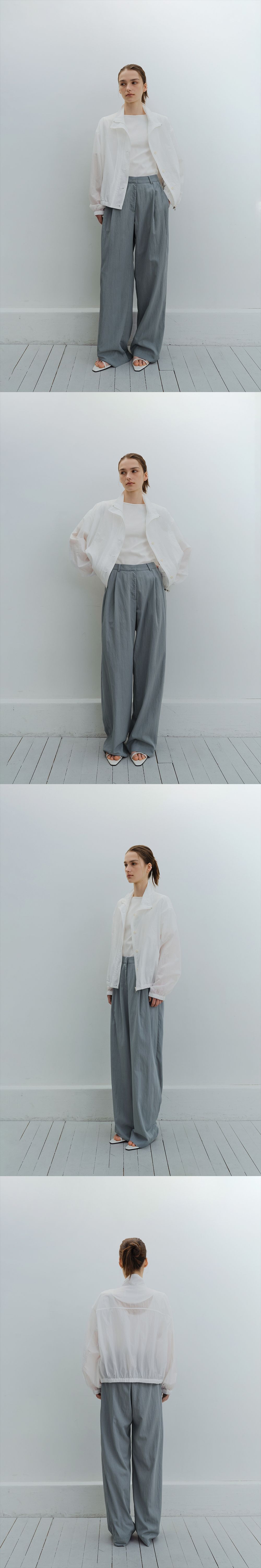 [4차][29cm단독] Summer loose slacks (blue gray) - 감도 깊은 취향 셀렉트샵 29CM