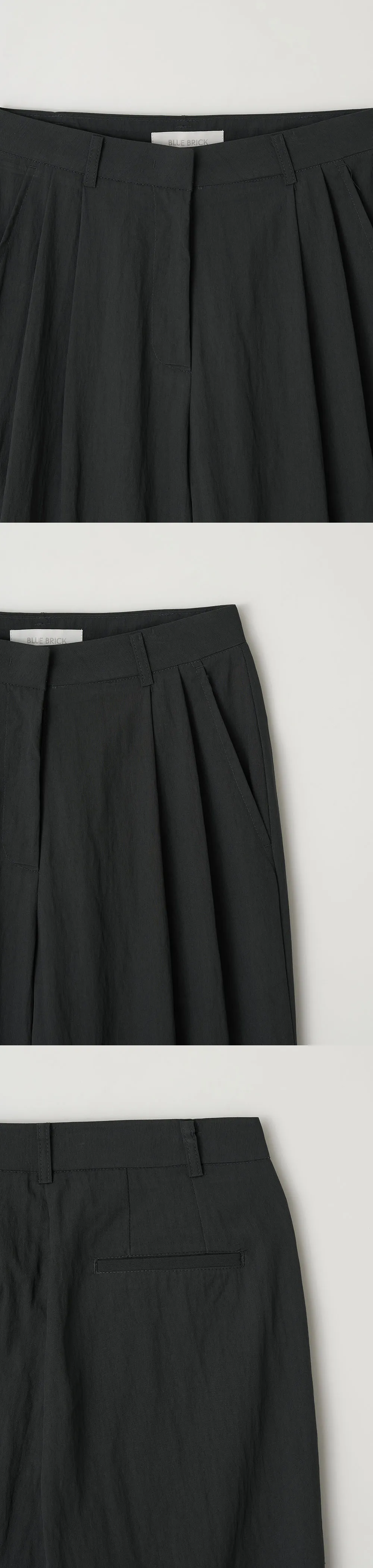 [7차 6/4 예약발송] Summer loose slacks (charcoal) - 감도 깊은 취향 셀렉트샵 29CM