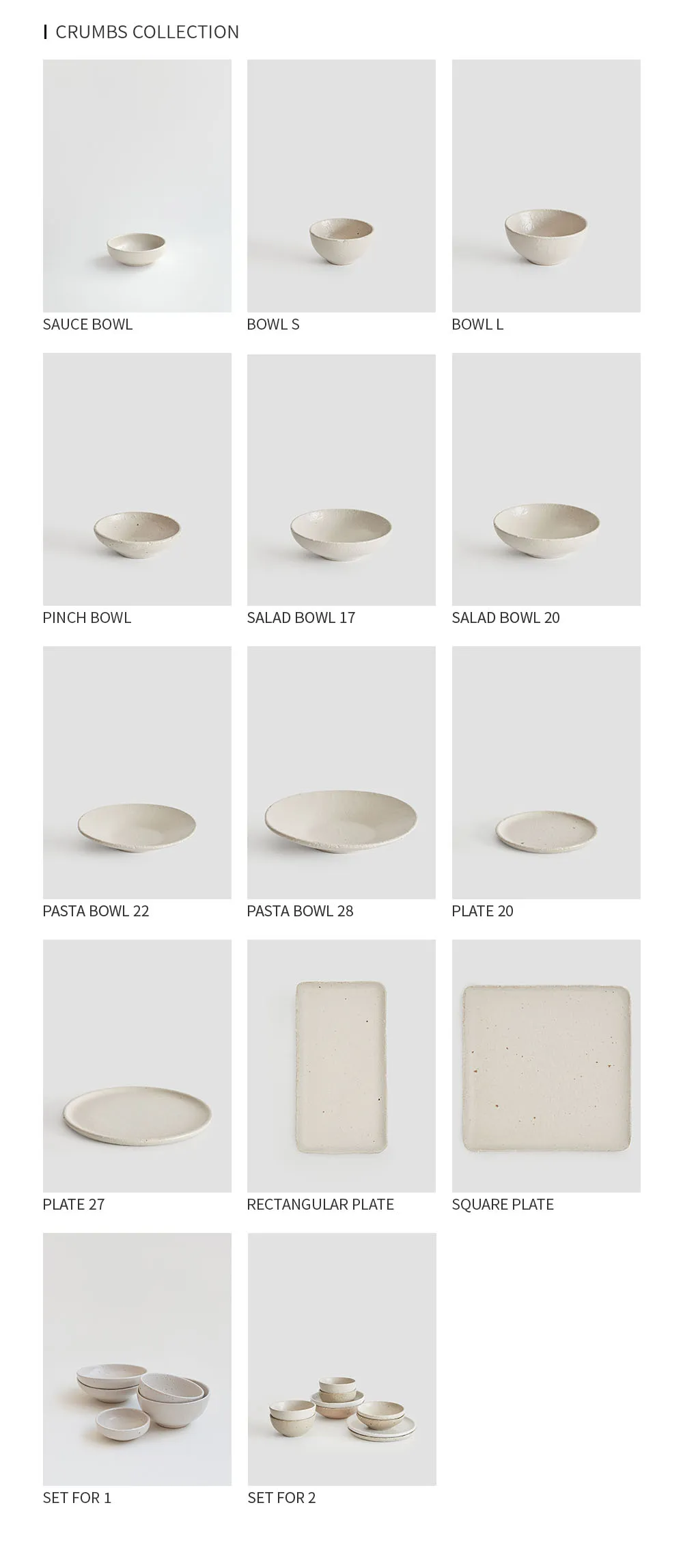 크럼즈 1인 세트 5P - 감도 깊은 취향 셀렉트샵 29CM