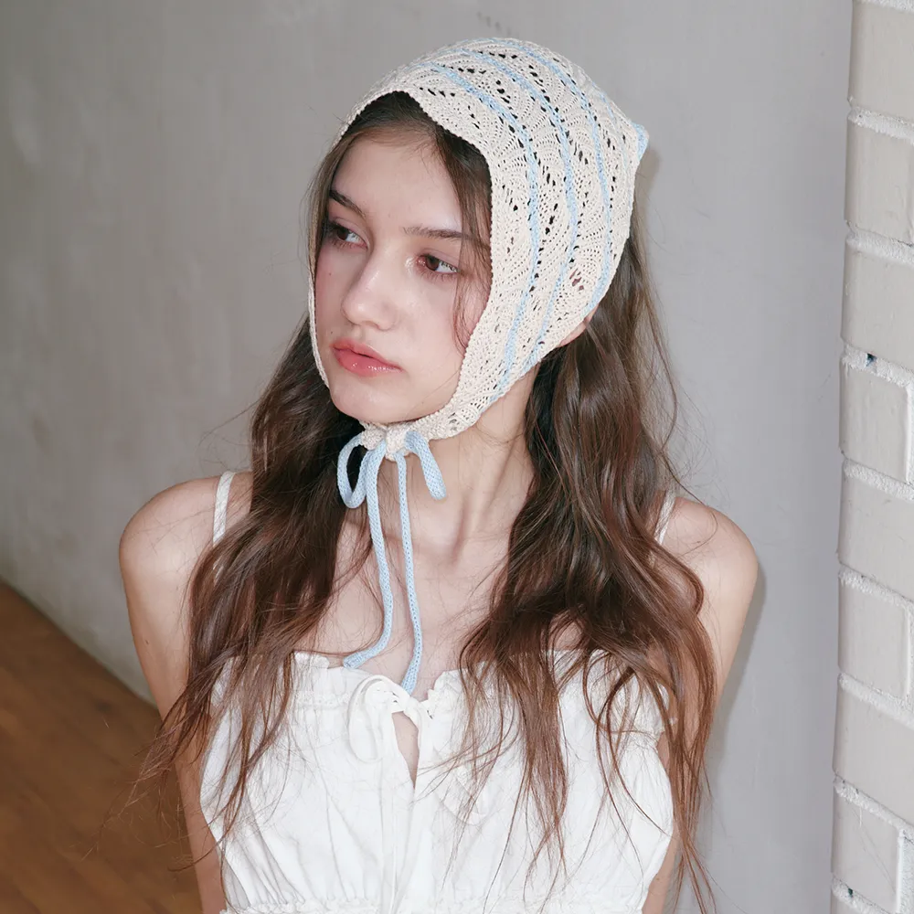 Shell Stripe Hair Scarf_2 Colors - 감도 깊은 취향 셀렉트샵 29CM