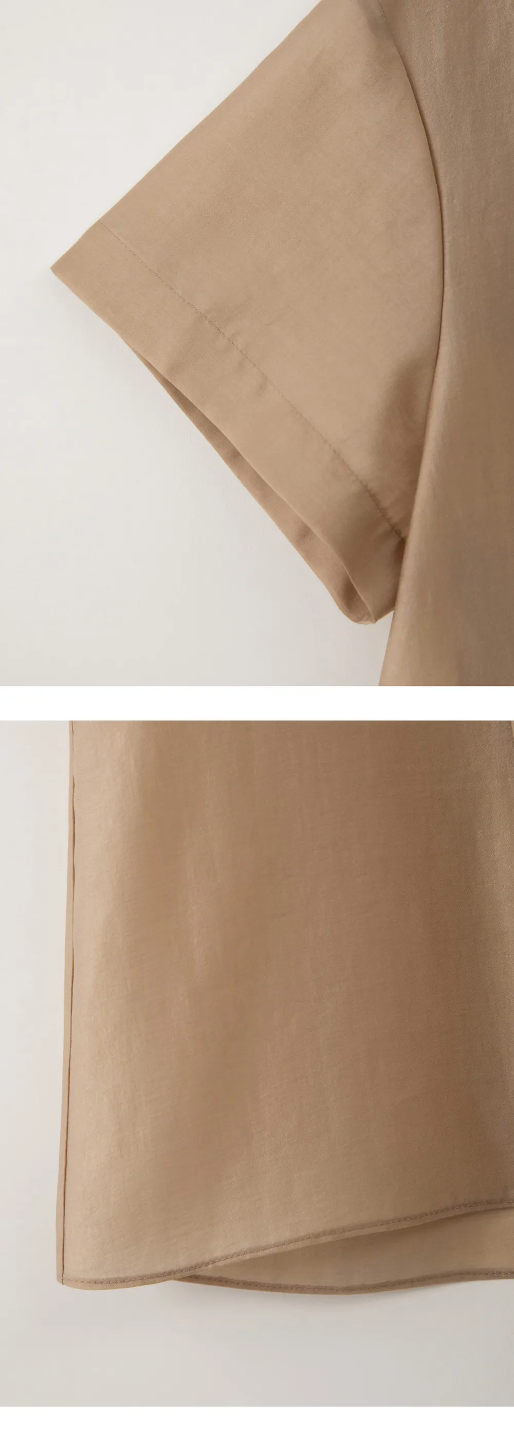 SHEER LINE SHIRT (SAND) - 감도 깊은 취향 셀렉트샵 29CM