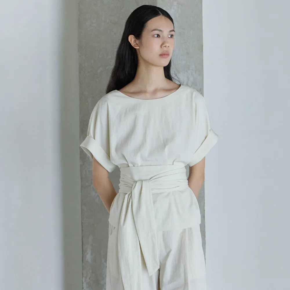 TWO-WAY STRAP BLOUSE - IVORY - 감도 깊은 취향 셀렉트샵 29CM