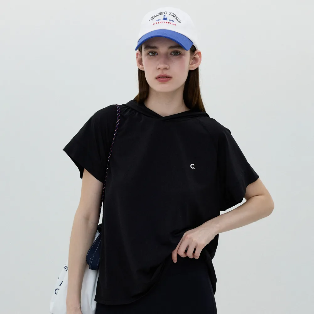 [25SS clove] Running Hooded T-shirt (Black) - 감도 깊은 취향 셀렉트샵 29CM