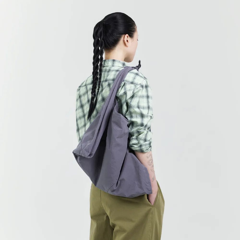 GARMENT DYED 2 WAY STRAP TOTE BAG (LARGE) SLATE GREY - 감도 깊은 취향 셀렉트샵 29CM