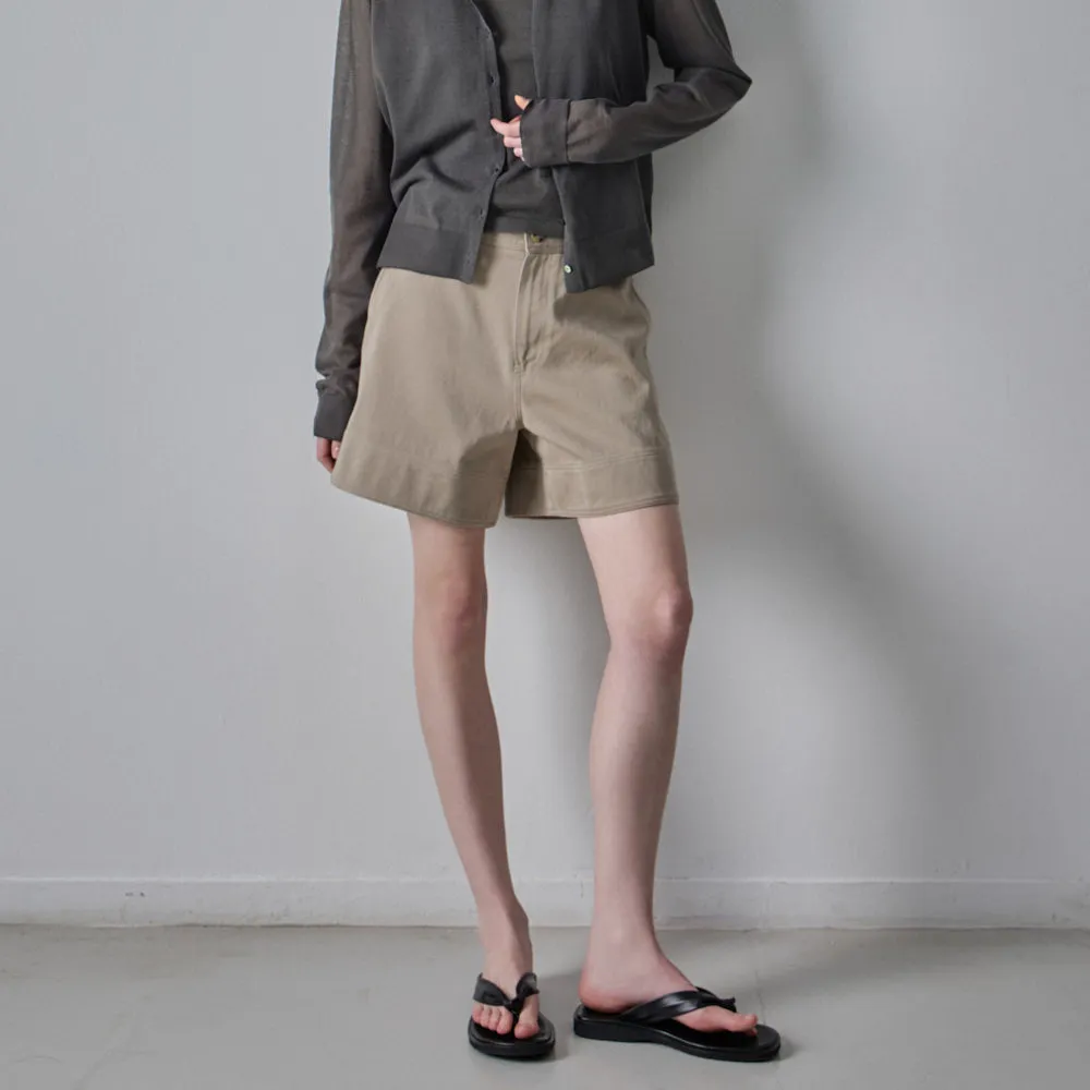 워시드 코튼 쇼츠_olive beige - 감도 깊은 취향 셀렉트샵 29CM