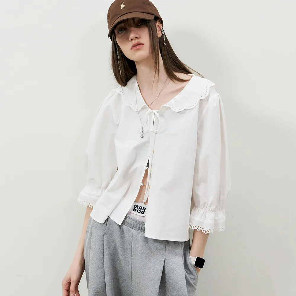 25 Summer_ Ivory Ribbon Blouse - 감도 깊은 취향 셀렉트샵 29CM