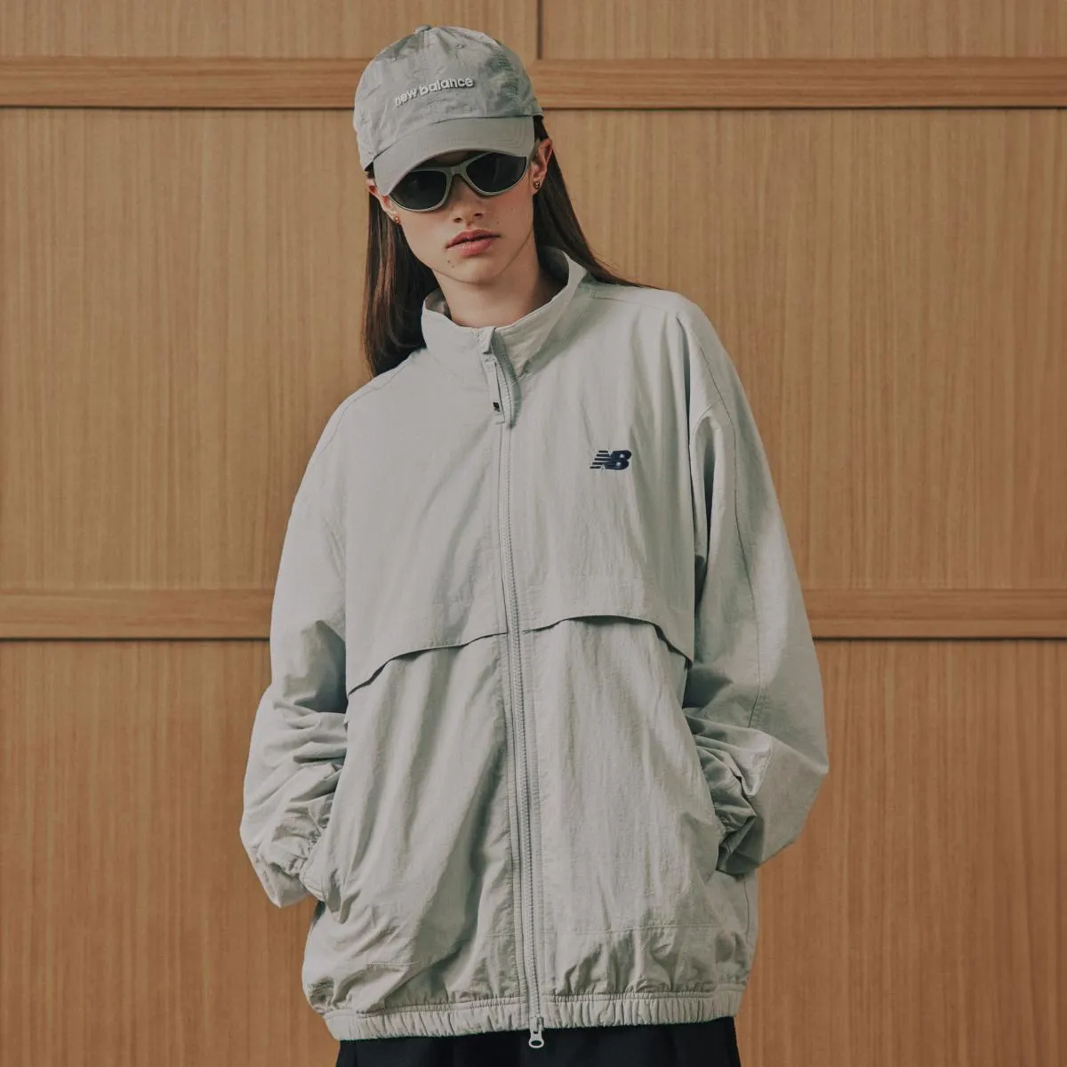 NBNAF21013 / UNI ESS 헤리티지 웜업 자켓 (L/GRAY) - 감도 깊은 취향 셀렉트샵 29CM