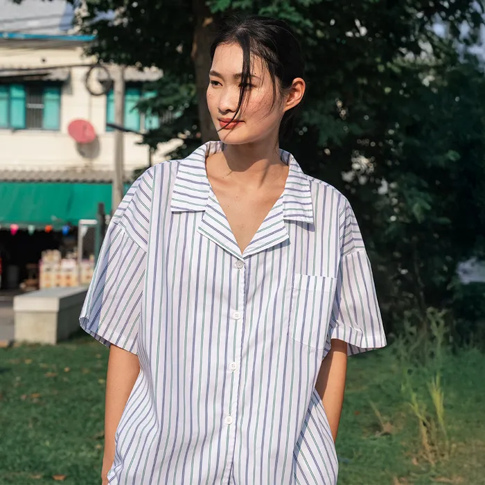 [29CM 단독] (uni)레지던스 오이스터 스트라이프 파자마 - 감도 깊은 취향 셀렉트샵 29CM