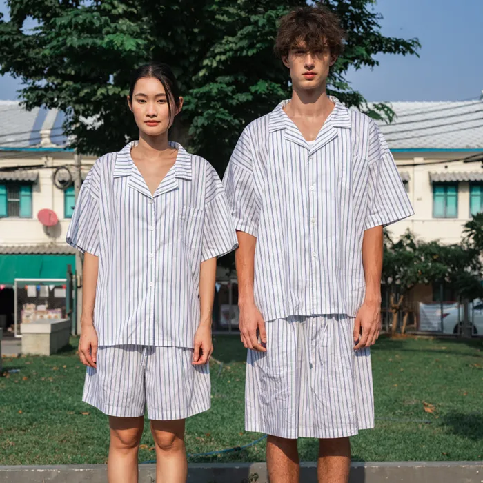 [29CM 단독] (uni)레지던스 오이스터 스트라이프 파자마 - 감도 깊은 취향 셀렉트샵 29CM