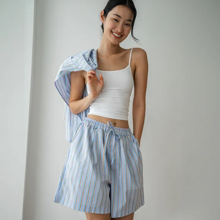 [29CM 단독] (uni)레지던스 텐저린오션 스트라이프 파자마 - 감도 깊은 취향 셀렉트샵 29CM