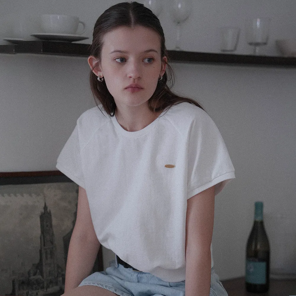 Basic Half Sleeve Sweatshirt [Ivory] - 감도 깊은 취향 셀렉트샵 29CM