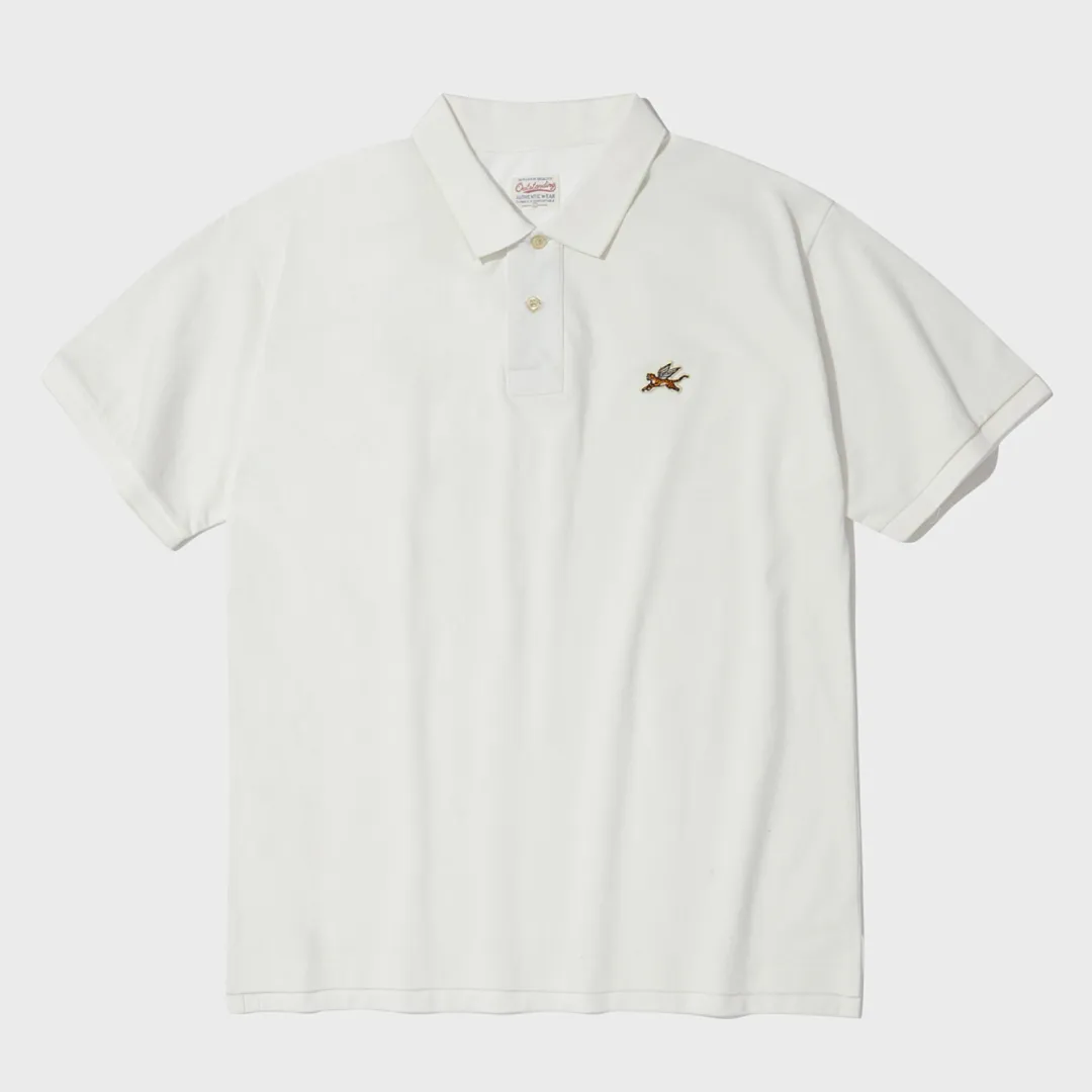 MIGHTY TIGER PK COLLAR TEE_WHITE - 감도 깊은 취향 셀렉트샵 29CM