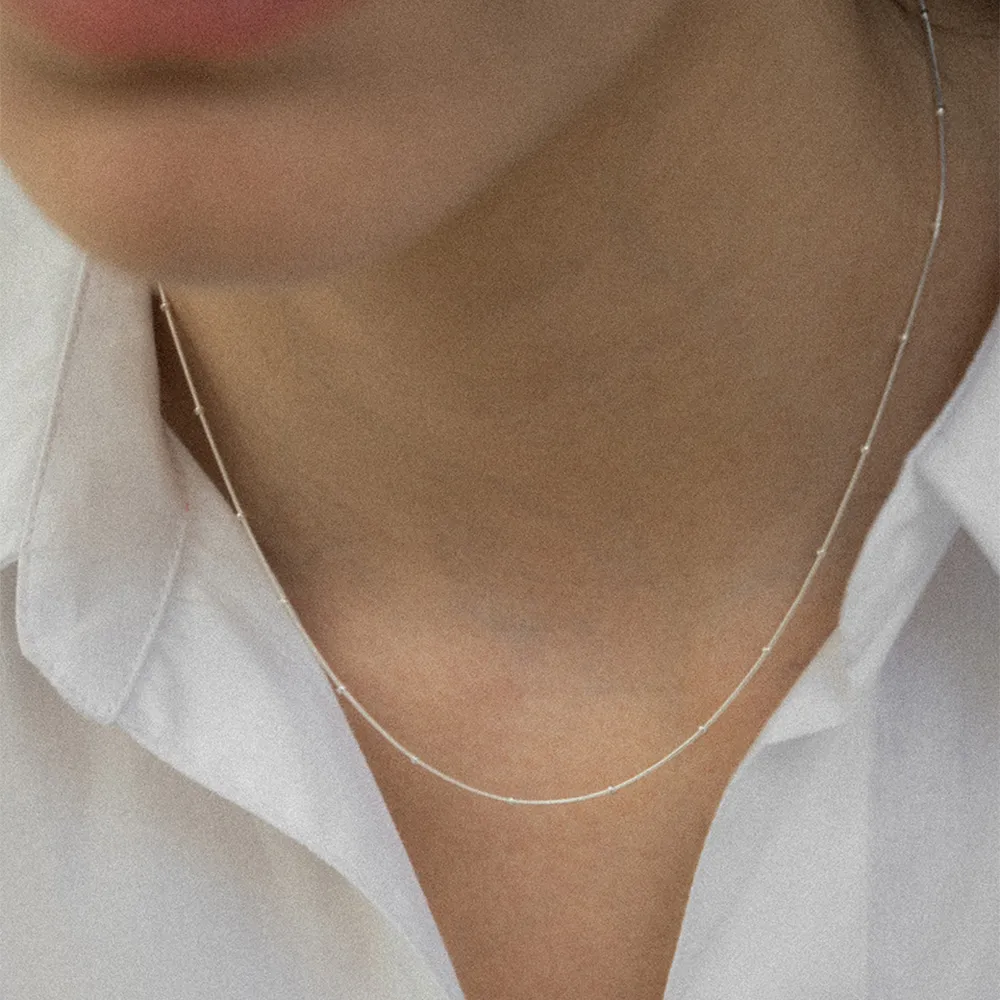 [Silver 925] Moss Necklace - 감도 깊은 취향 셀렉트샵 29CM