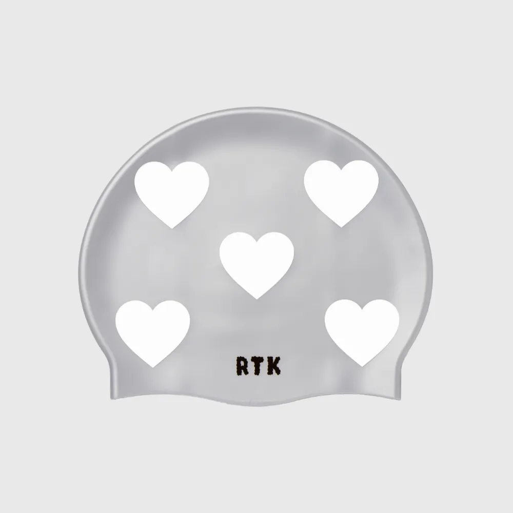 HEART swim cap - silver - 감도 깊은 취향 셀렉트샵 29CM