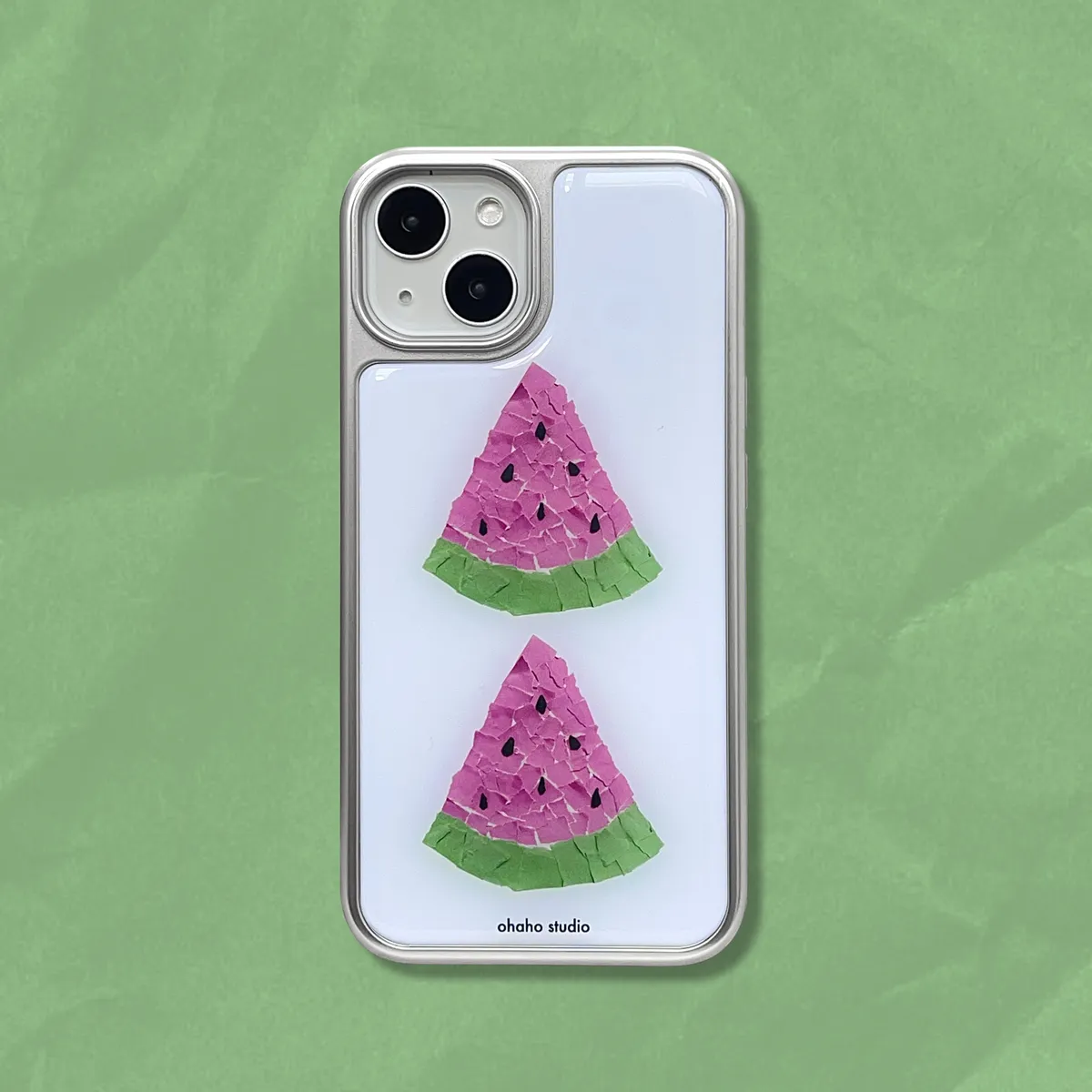 Watermelon Phone case (실버 에폭시 범퍼) - 감도 깊은 취향 셀렉트샵 29CM
