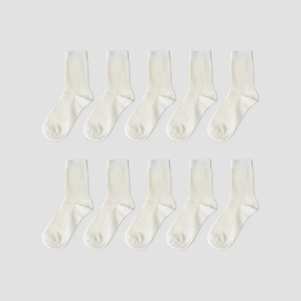 [1+1][10PACK] 1507 우먼스 슬림 립삭스 - 크림 - 감도 깊은 취향 셀렉트샵 29CM